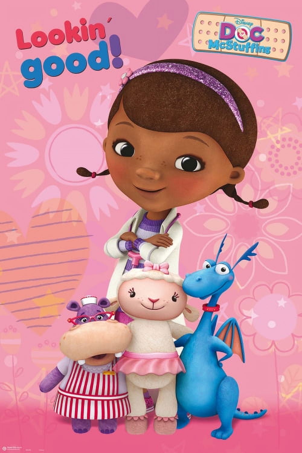 Doc Mcstuffins - Doc And Toys Laminated Poster (24 x 36) - Walmart.com
