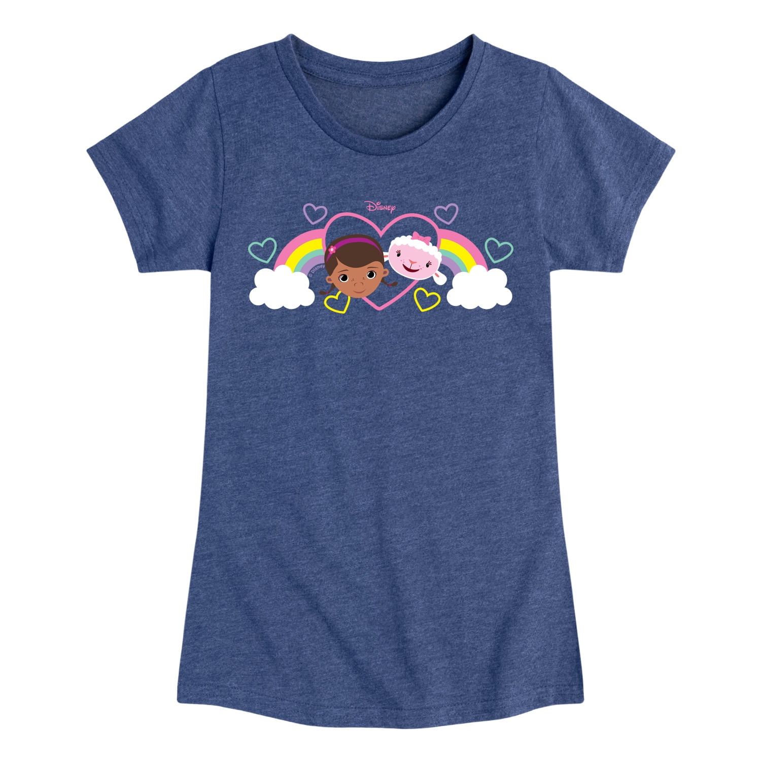 Doc Mcstuffins - Doc Mcstuffins - Youth Girls Fitted Short Sleeve T ...