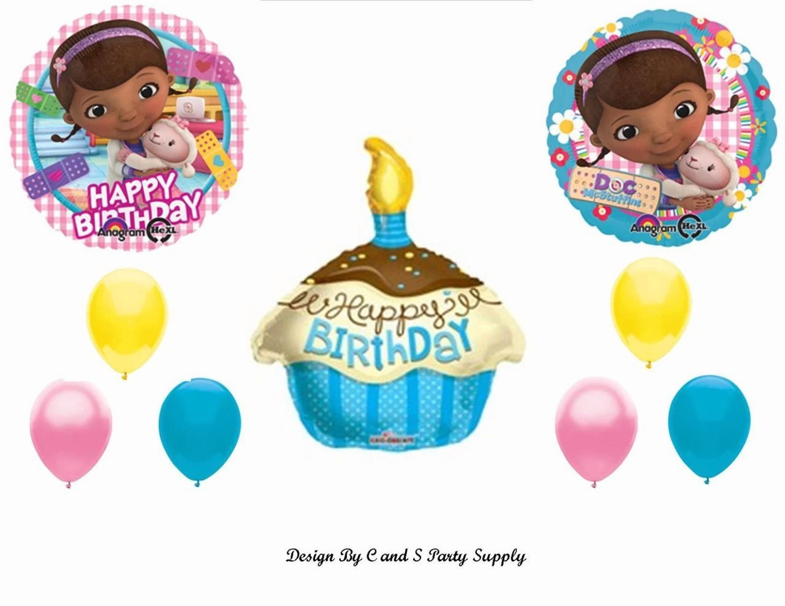 Doc Mcstuffins Happy Birthday Party Balloons Decorations Supplies ...
