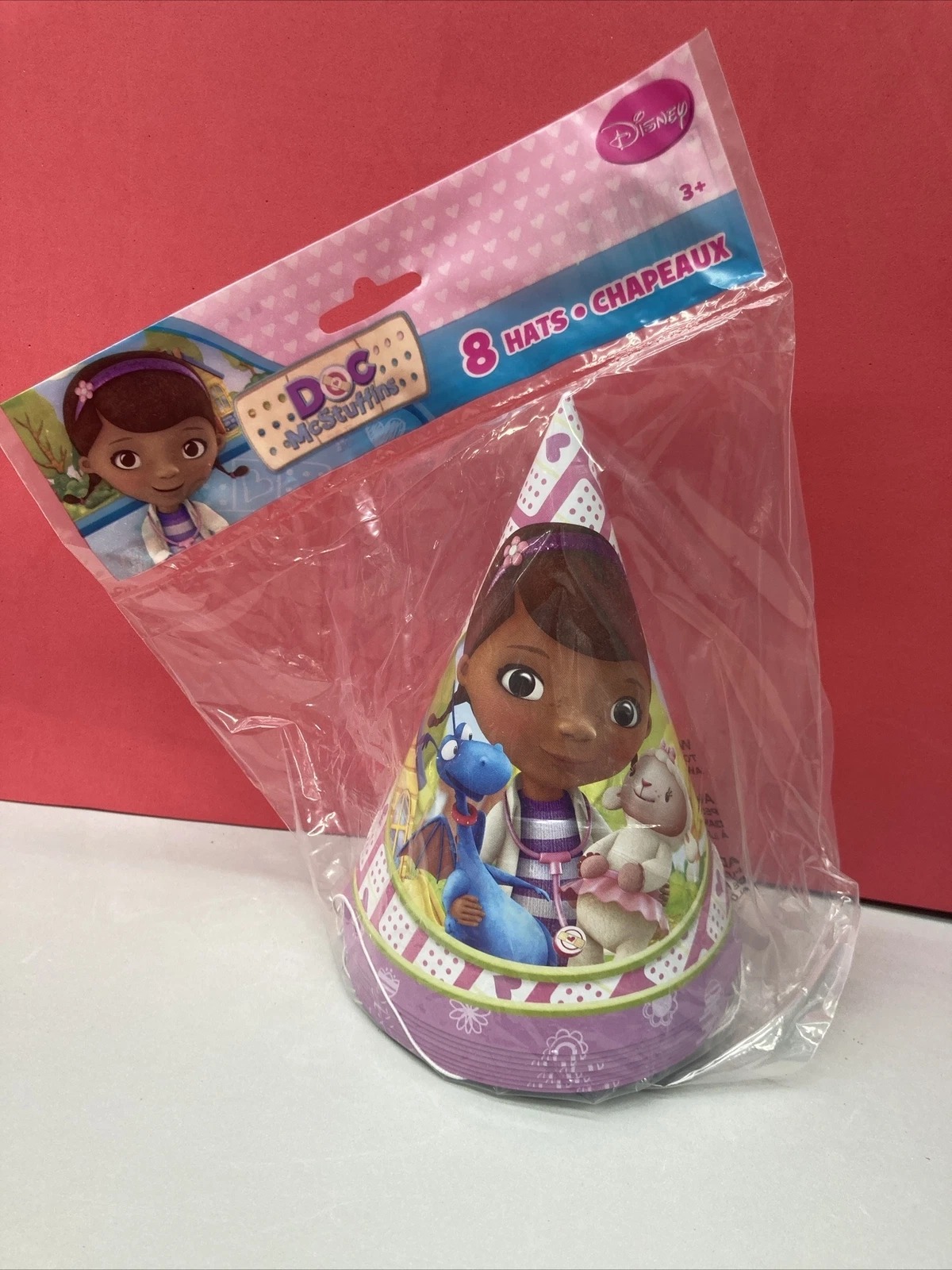 Doc Mcstuffins Party Hats 8 Ct. - Walmart.com