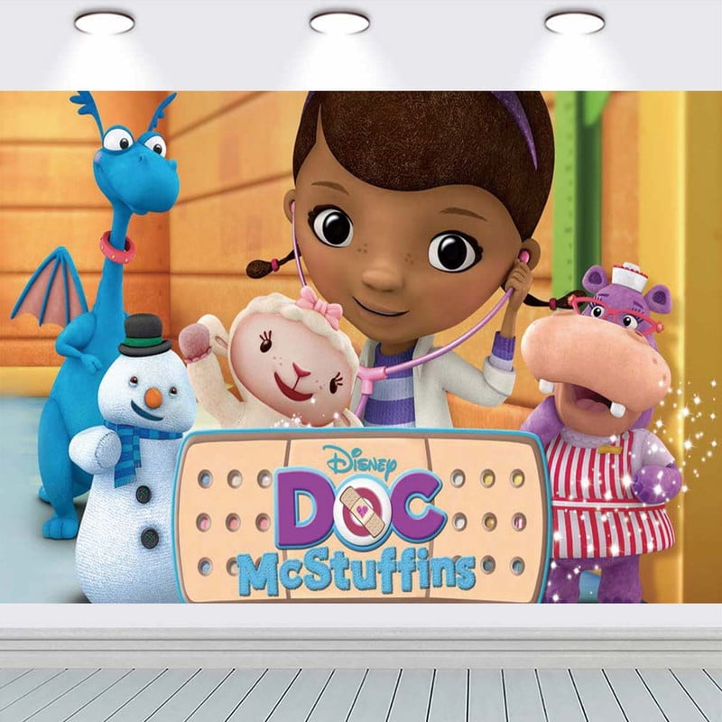 Doc Mcstuffins Party Supplies Taspestry Poster Banner Backdrop ...