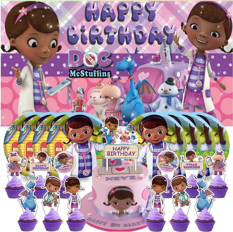 Doc Mcstuffins Plates Supplies Party Decorations Birthday Decor ...