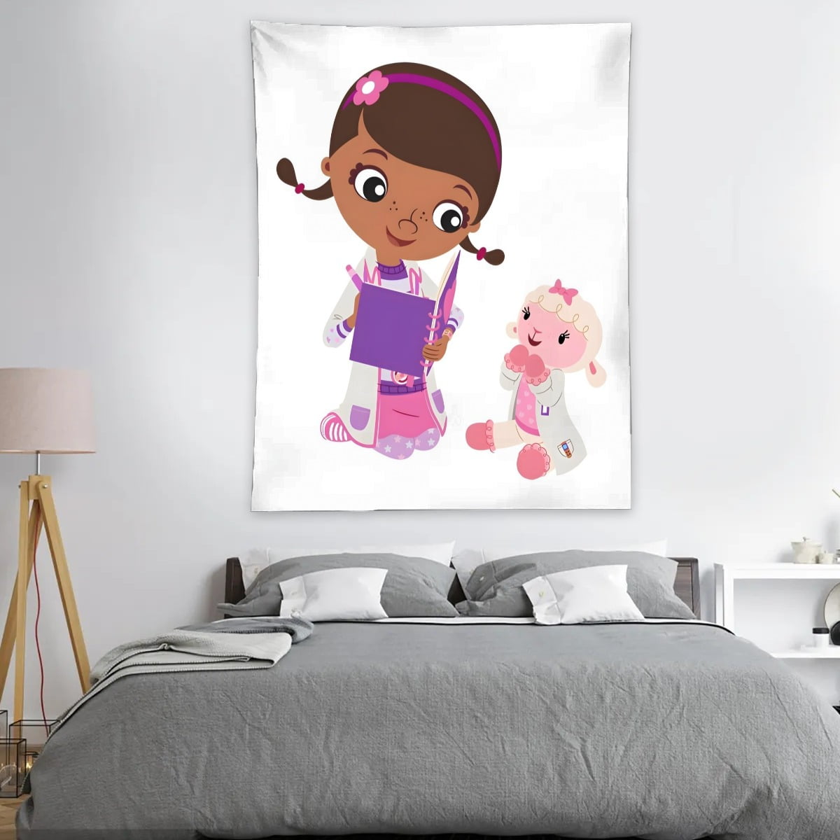 Doc Mcstuffins Tapestry 40 x 60 Inches With Vivid Colors Realistic ...