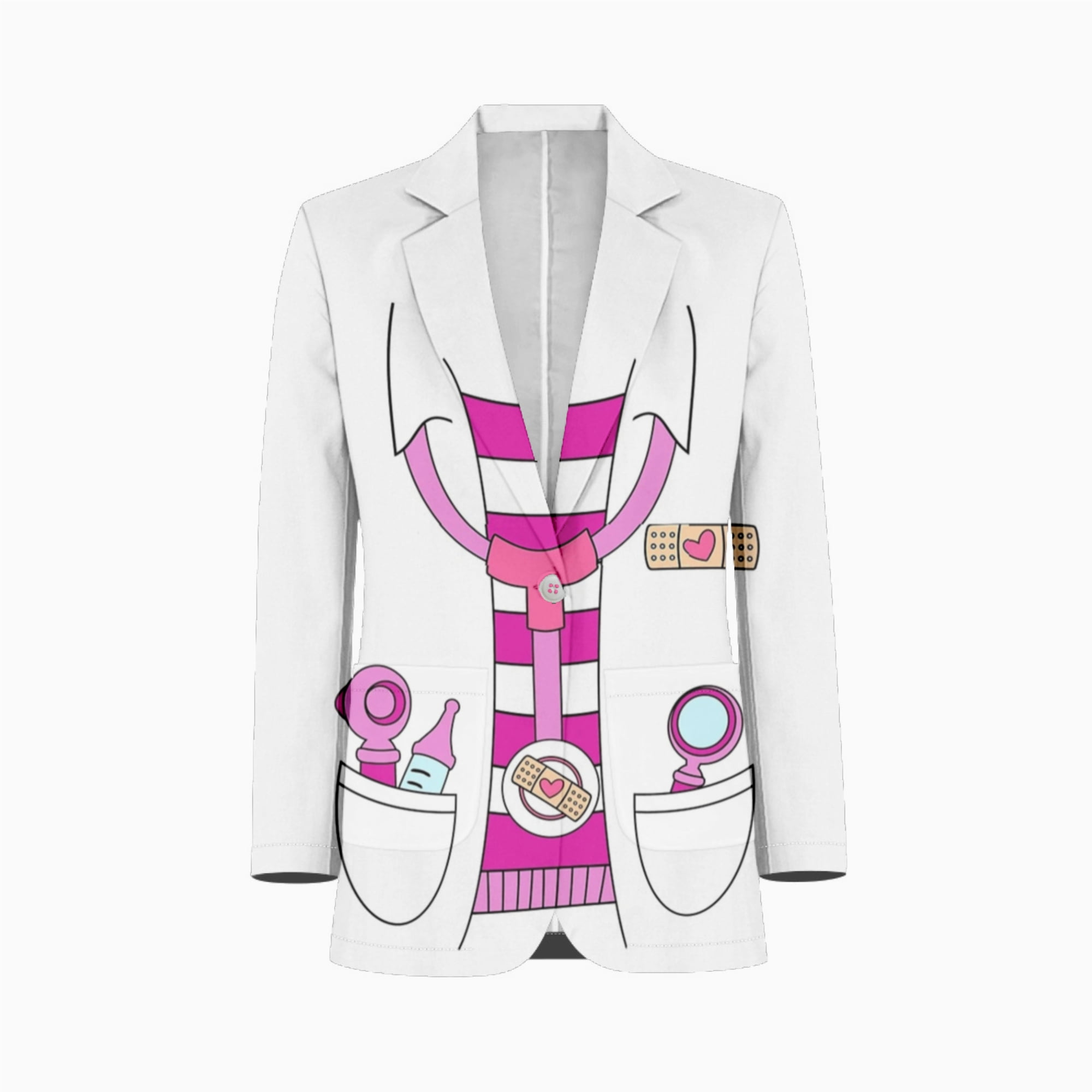 Doc Mcstuffins costume Men's Suit Blazer Casual Party Wear Slim Fit ...