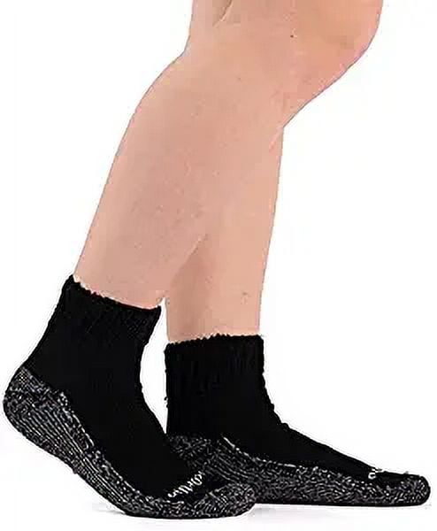 Doc Ortho Casual Comfort Diabetic 1/4 Crew Socks - Walmart.com