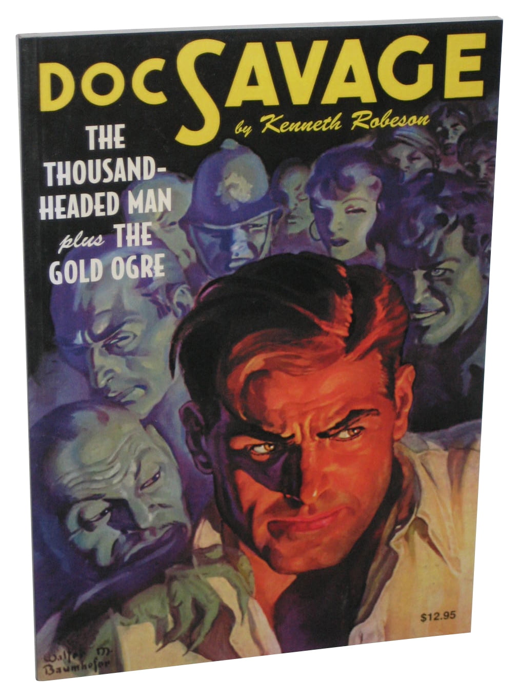Doc Savage Thousand-Headed Man and The Gold Ogre (2008) Paperback Book ...
