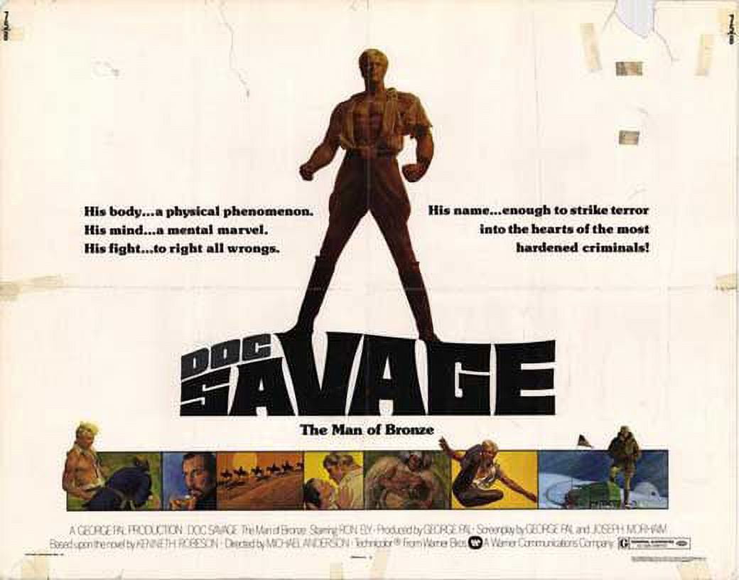 Doc Savage - movie POSTER (Half Sheet Style A) (22" x 28") (1975 ...