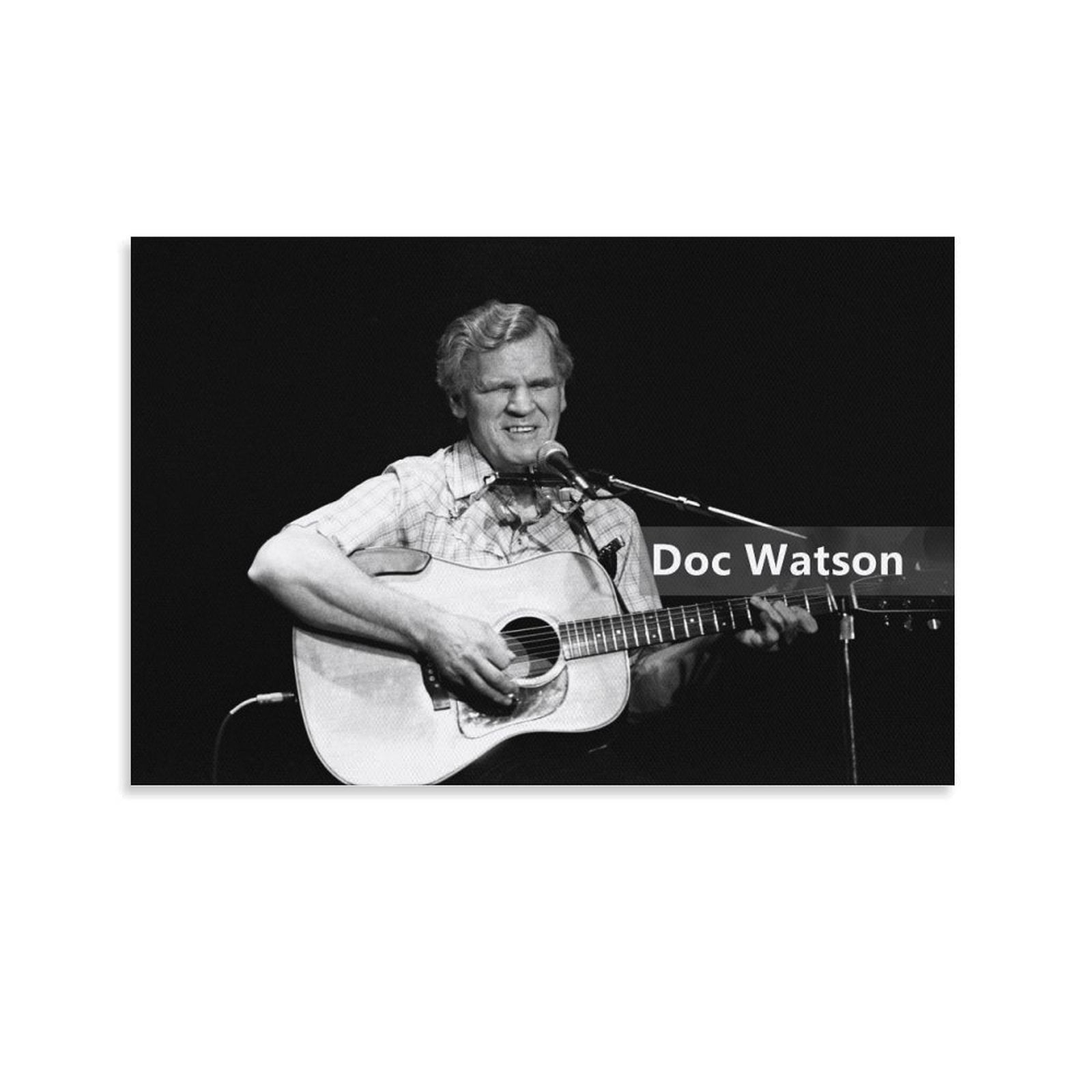 Doc Watson Poster 2 Posters Art Print Wall Photo Paint Poster Hanging ...