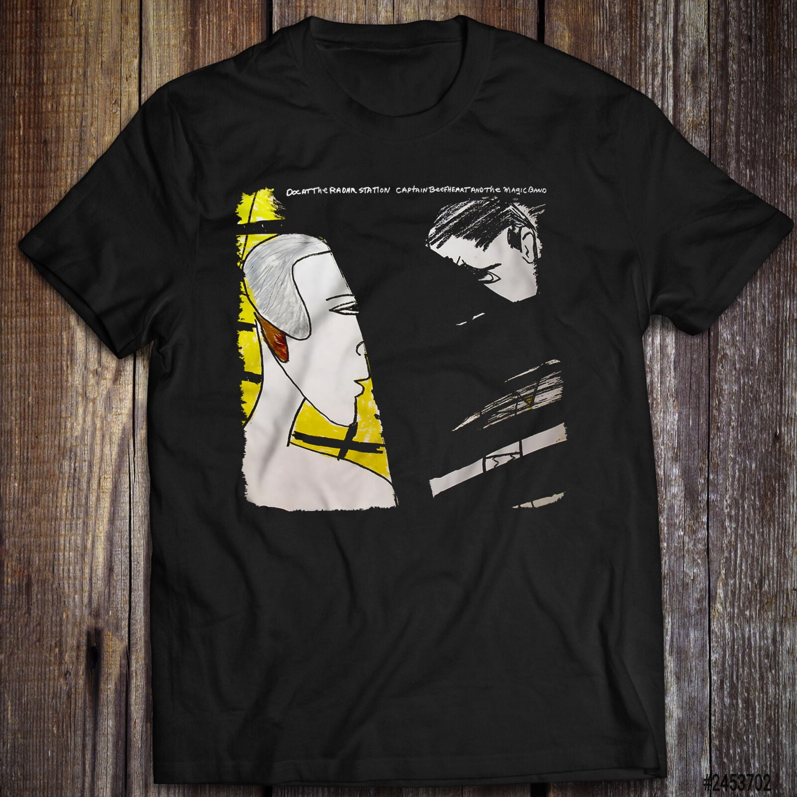 Doc at the Radar Station Captain Beefheart T-Shirt Clear Spot Safe as ...