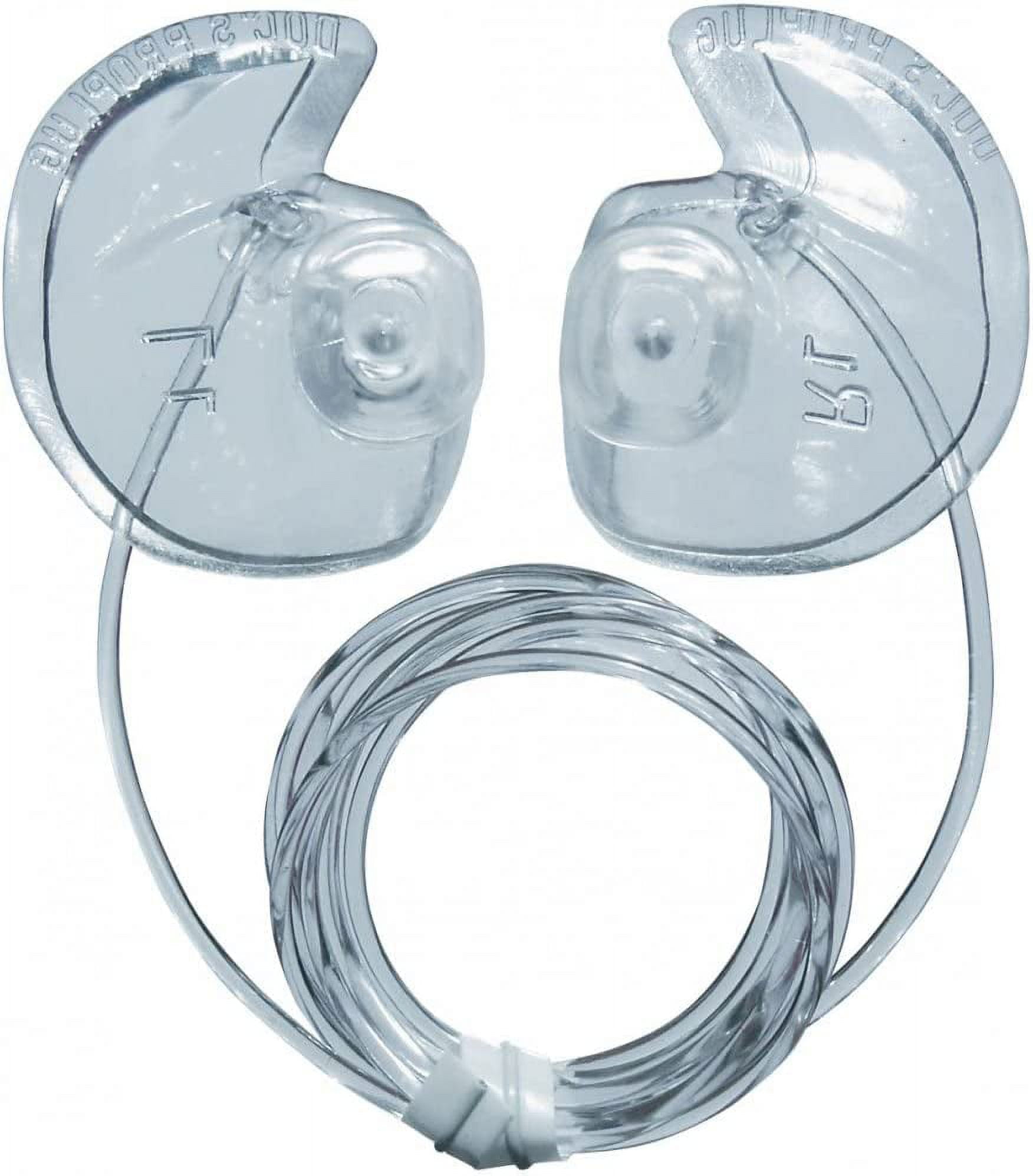 Doc's ProPlugs - Preformed Protective Vented Earplugs (pair) Clear With ...