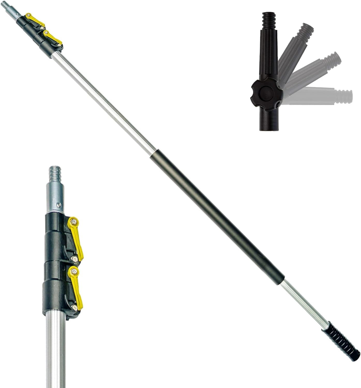 Doca Telescoping Extension Pole – 5-12 Feet Extendable Pole (18+ Feet ...