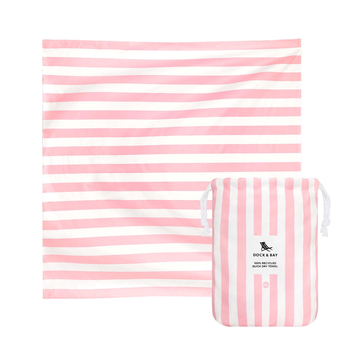 Dock & Bay Beach Towel - Quick Dry, Sand Free - Compact, Lightweight ...