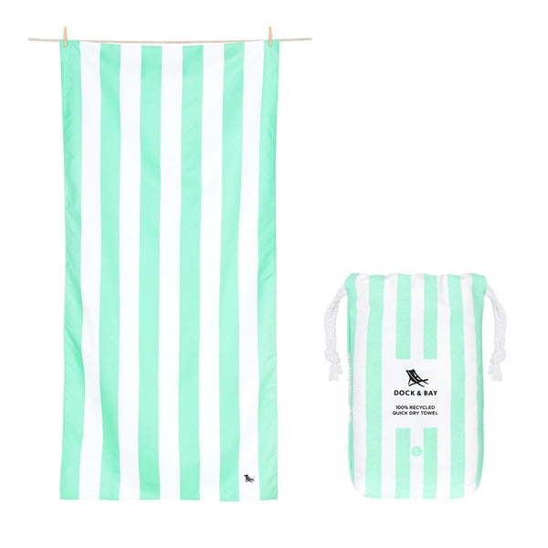 Dock & Bay Beach Towel - Quick Dry, Sand Free - Compact, Lightweight ...