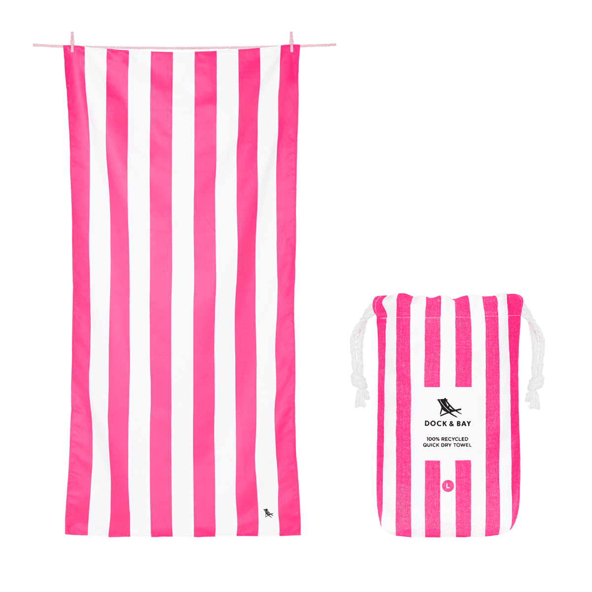 Dock & Bay Beach Towel - Quick Dry, Sand Free - Compact, Lightweight ...