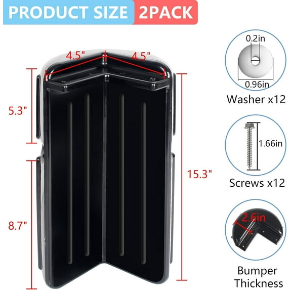 Dock Corner Bumpers, Boat Dock Bumper, Corner Dock Bumper Fenders, Dock ...