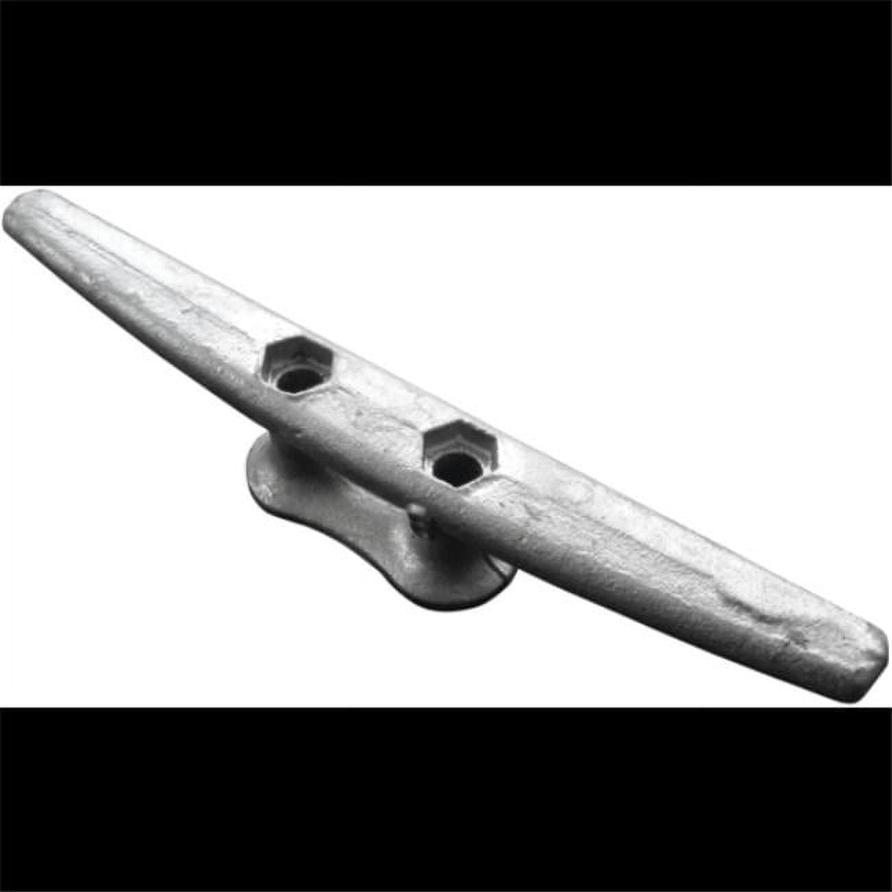 Dock Edge DE2810F 10" Cast Iron Dock Cleat, Galvanized - Walmart.com