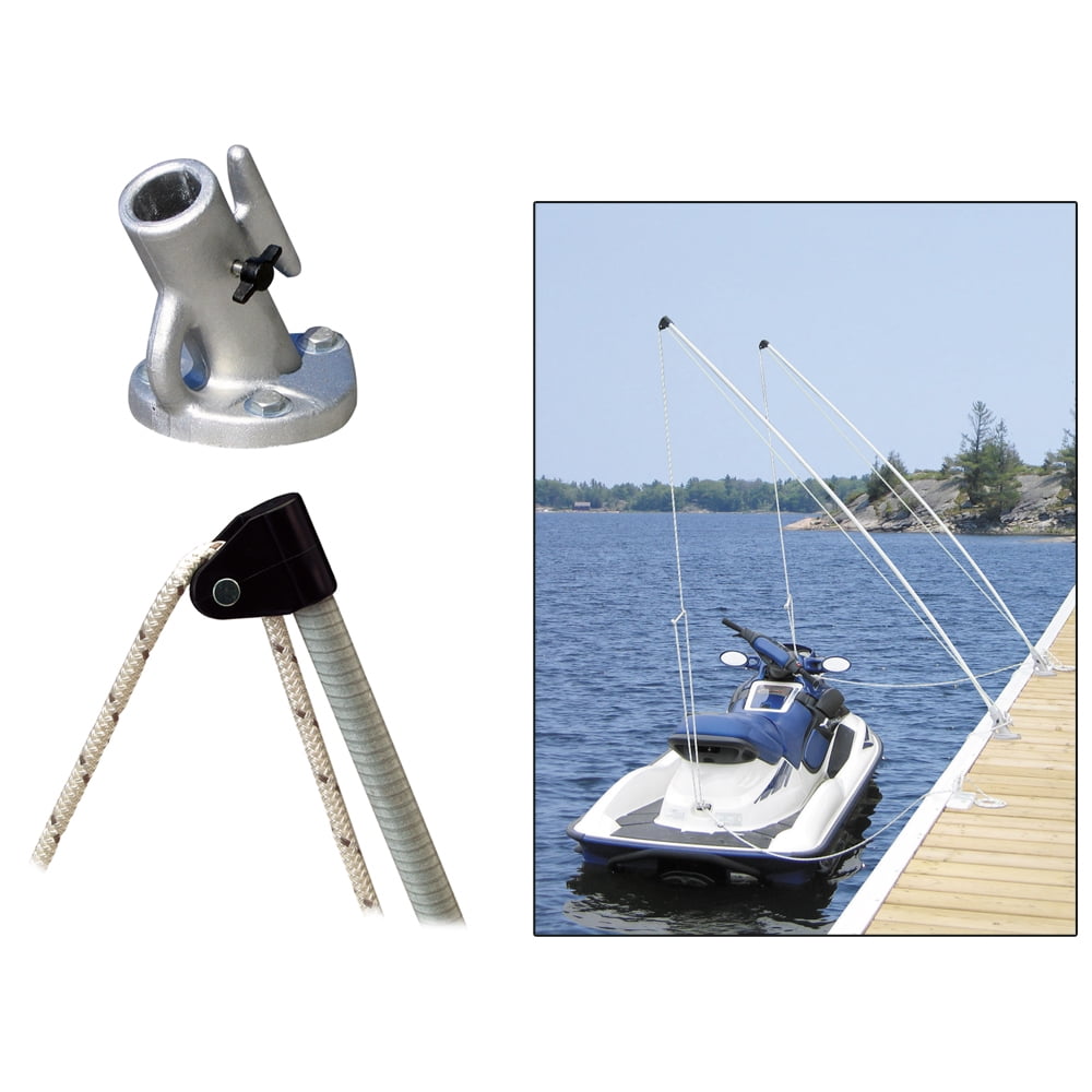 Dock Edge Economy Mooring Whip Watercraft Docking System (Set of 2), 12 ...