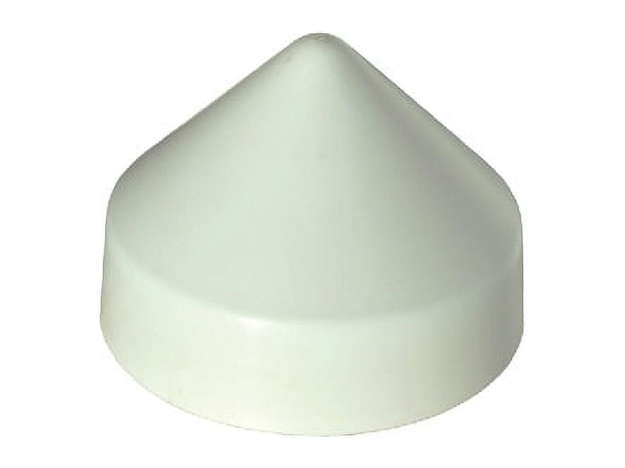 Dock Edge DE91881F 8" Cone Head Piling Cap, White PVC - Walmart.com