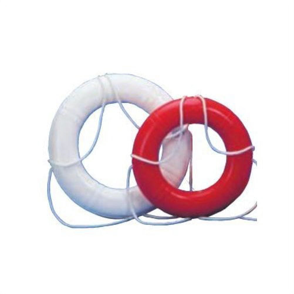Dock Edge Life Ring Buoy 24" White Usa 55241F - Walmart.com