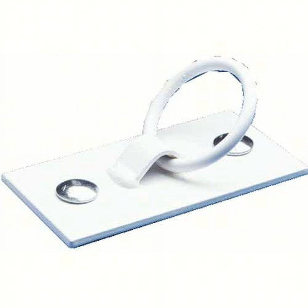 Dock Edge Mooring Ring, 1 Piece, White , 5-14" x 2-58" - Walmart ...