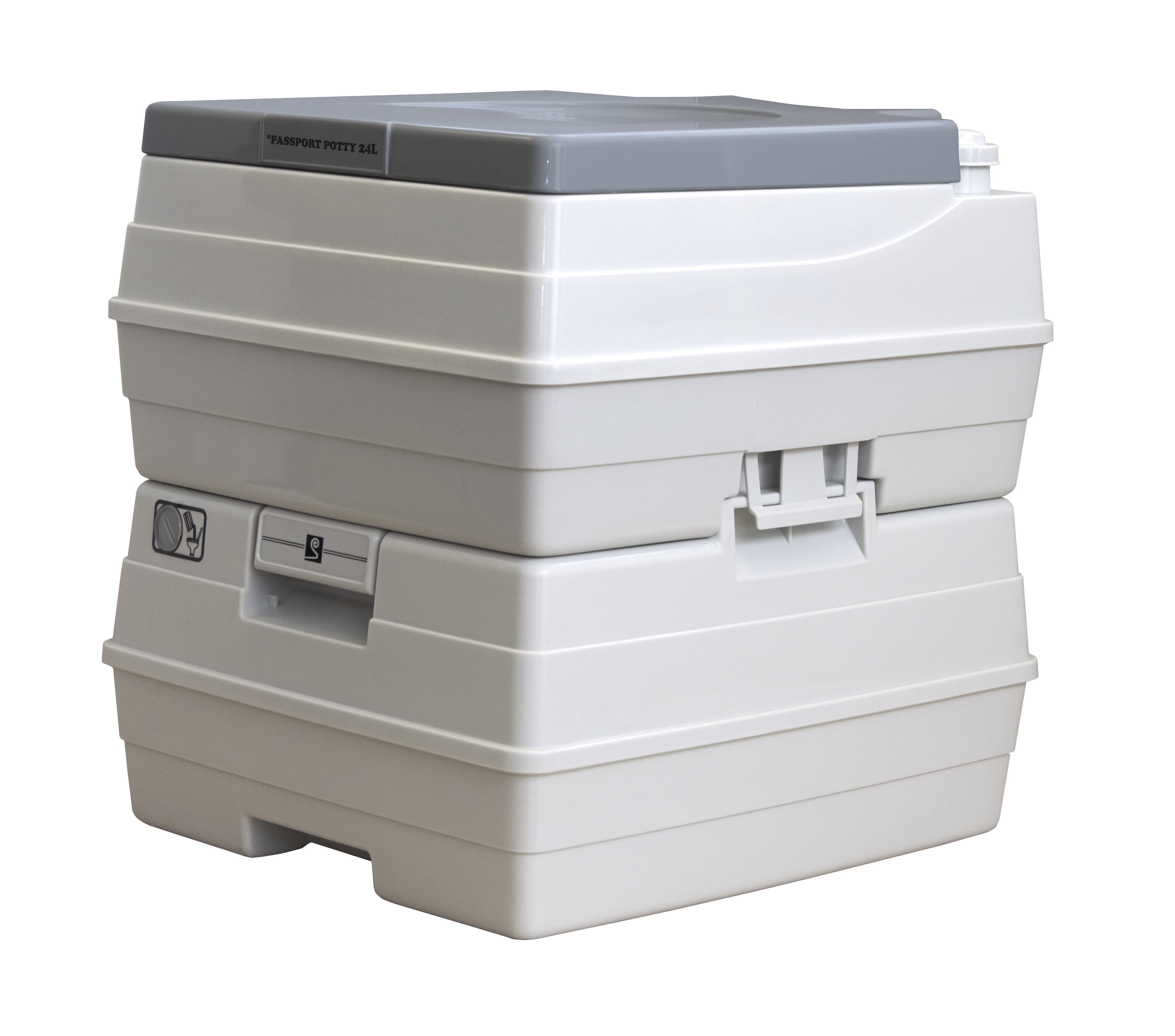 Dock Edge Passport Potty Toilet, 24Litre, Passport, Grey - Walmart.com