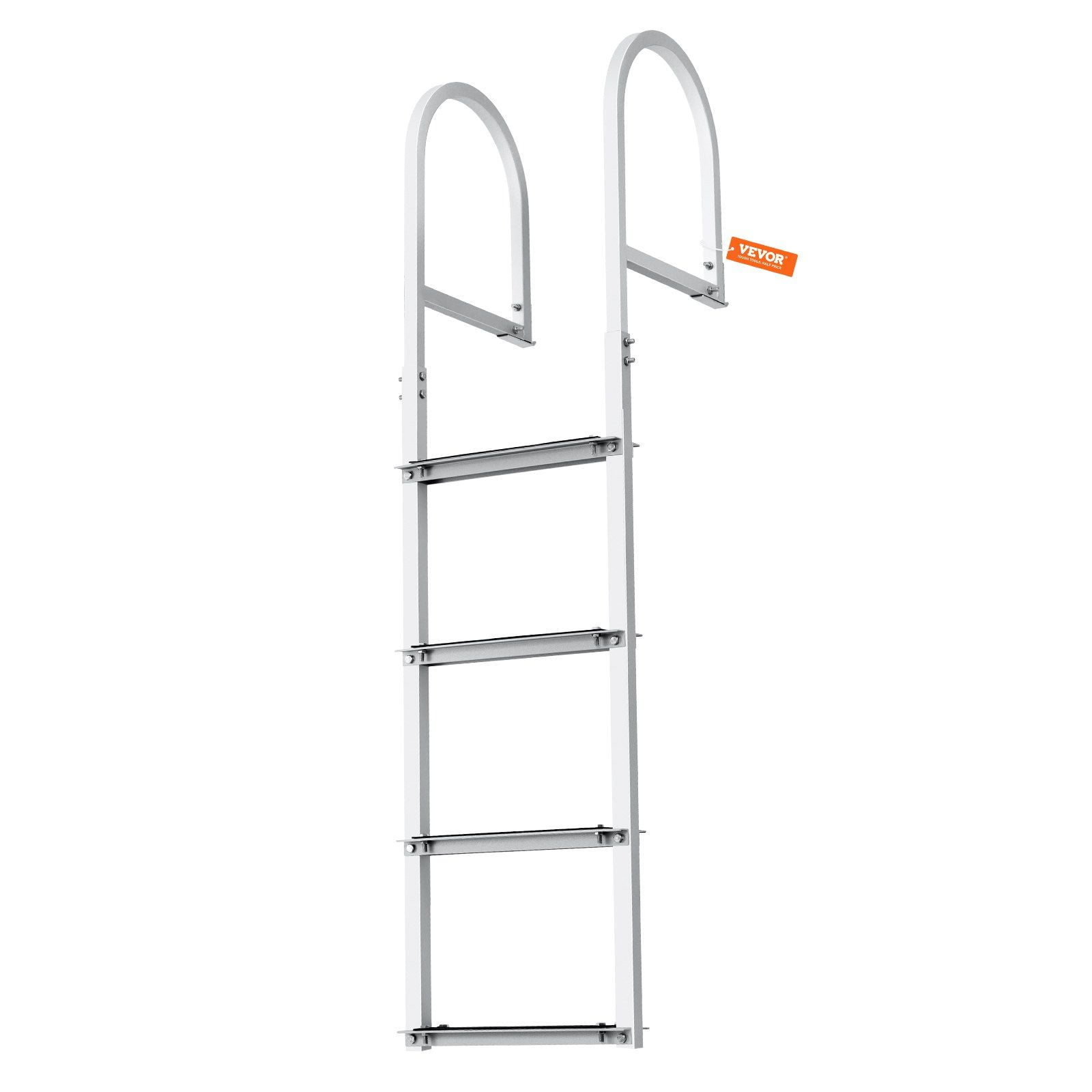Dock Ladder, Removable 4 Steps, 500 lbs Load Capacity, Aluminum Alloy ...