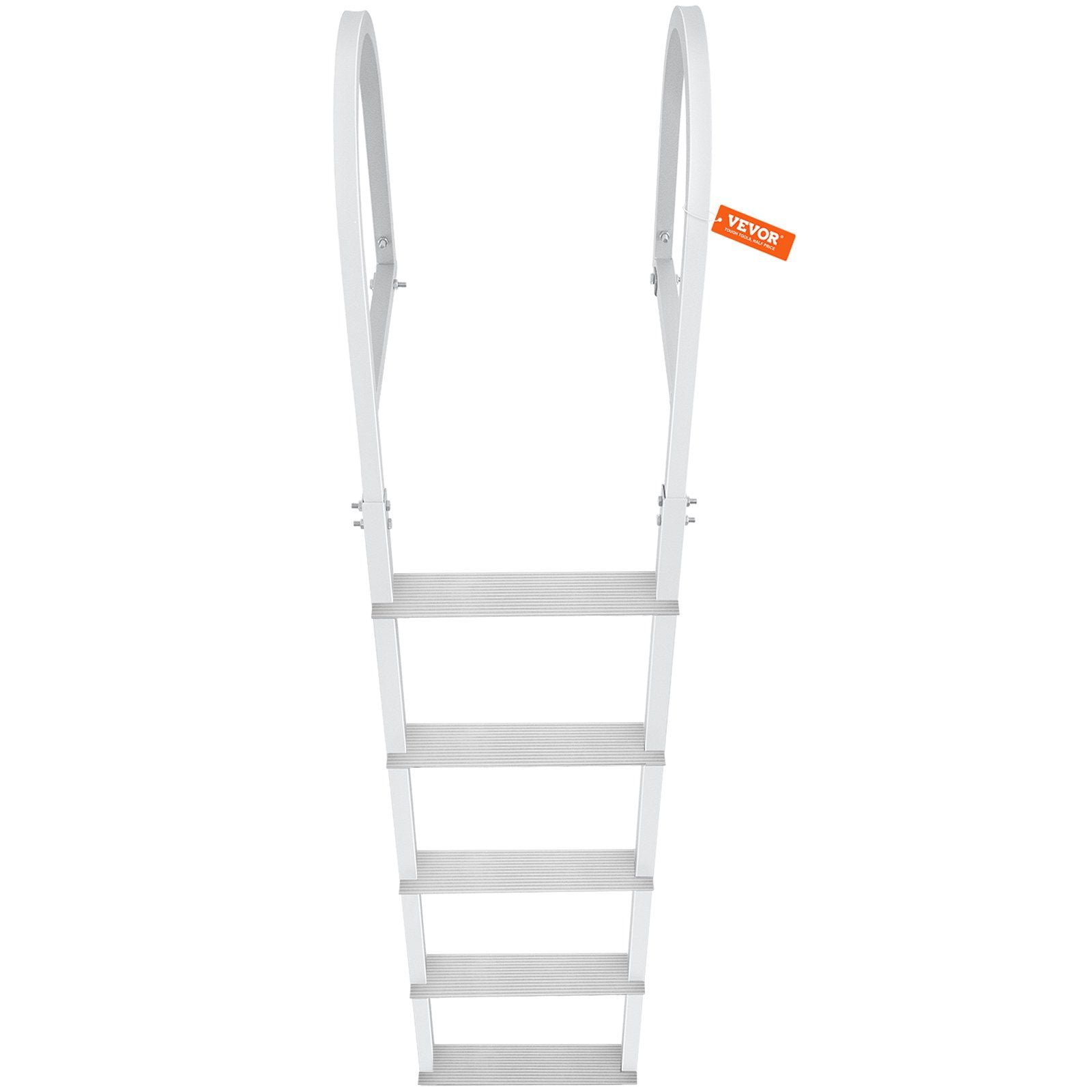 Dock Ladder, Removable 5 Steps, 500 lbs Load Capacity, Aluminum Alloy ...