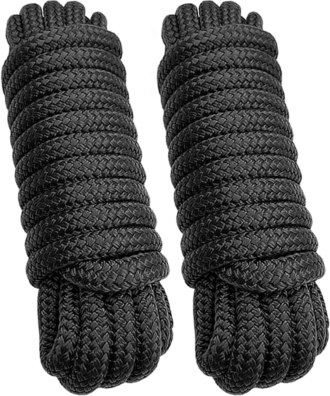 Dock Lines: 5/8" x 50' Double Braided Nylon Boat Dock Lines - Premium ...