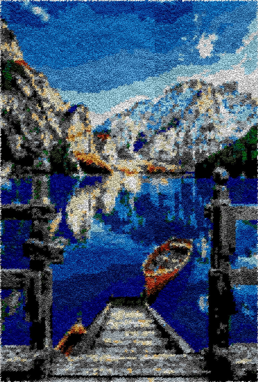 Dock | Rug Making Latch Hooking Kit - Walmart.com