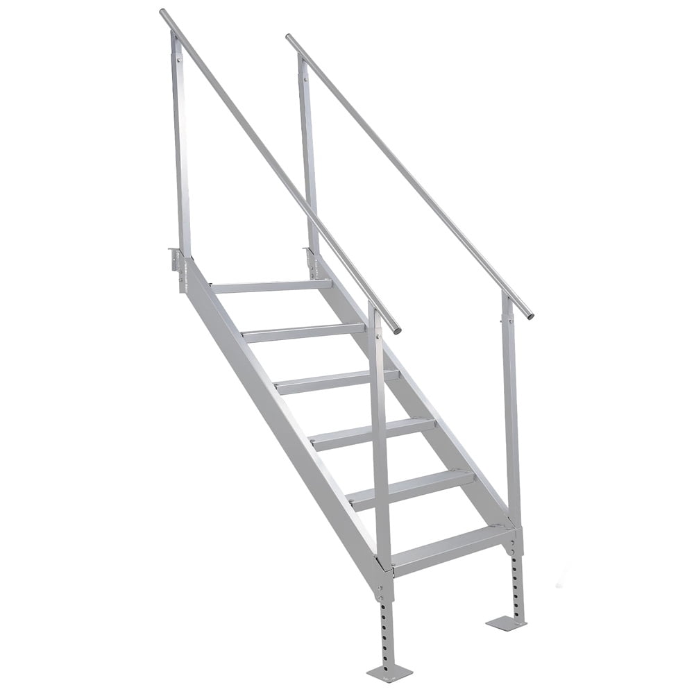 Dock Stairs, 500lbs Load Pool Steps,Pontoon Boat Ladder with Anti ...