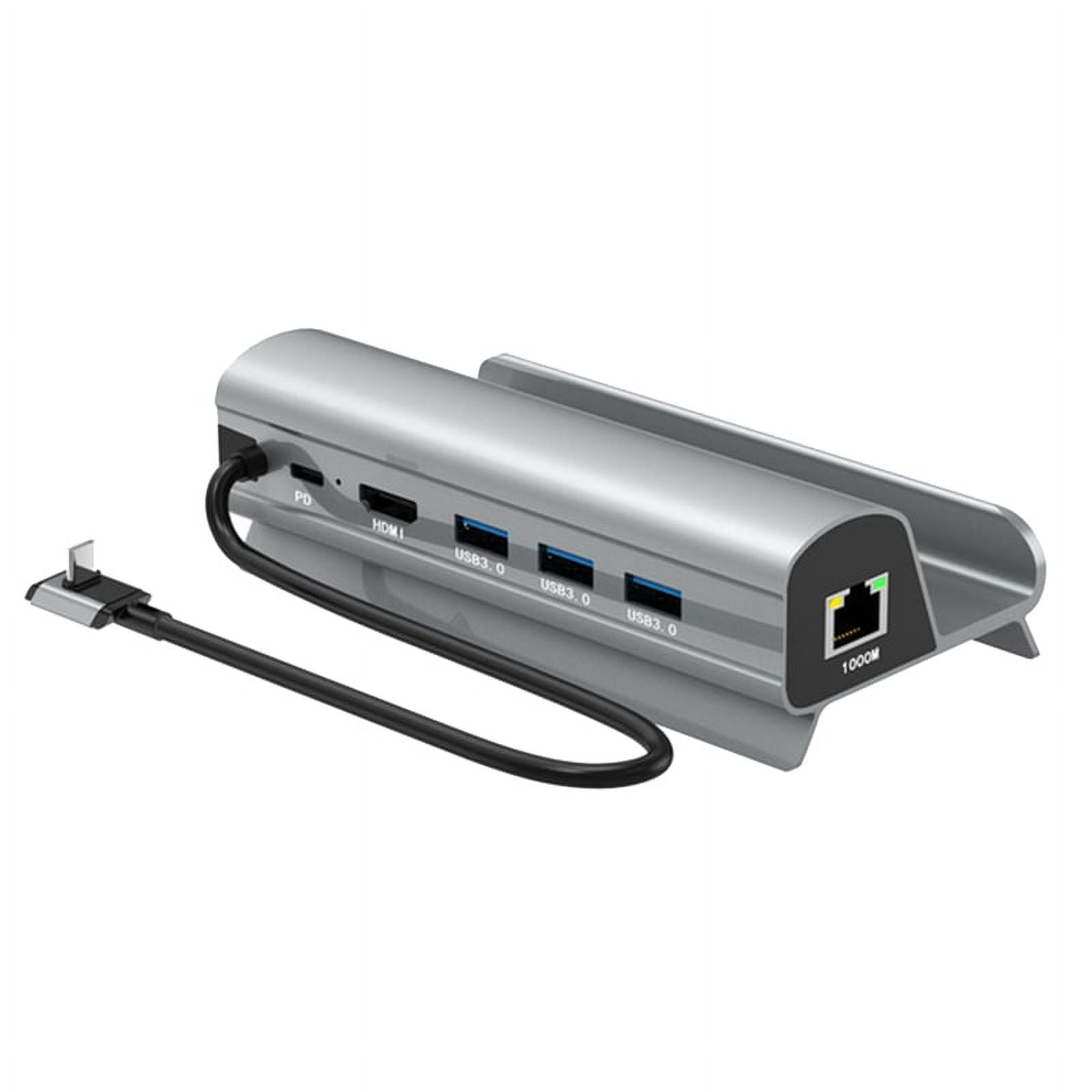 Dock Station TV Base Stand Hub Holder Docking USB C To RJ45 Ethernet ...