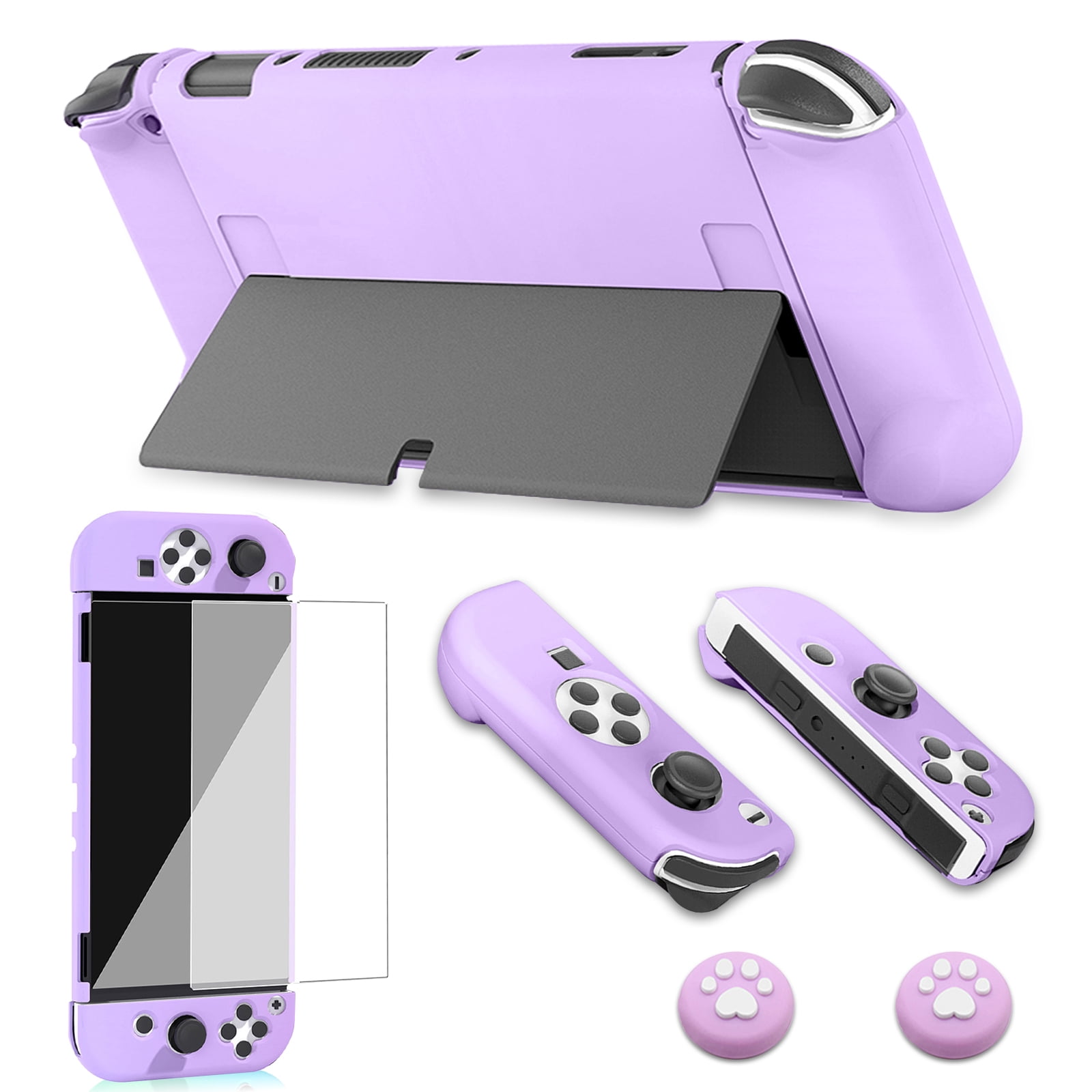 Dockable Case for Nintendo Switch OLED, 3 in 1 Protective Cover Case ...