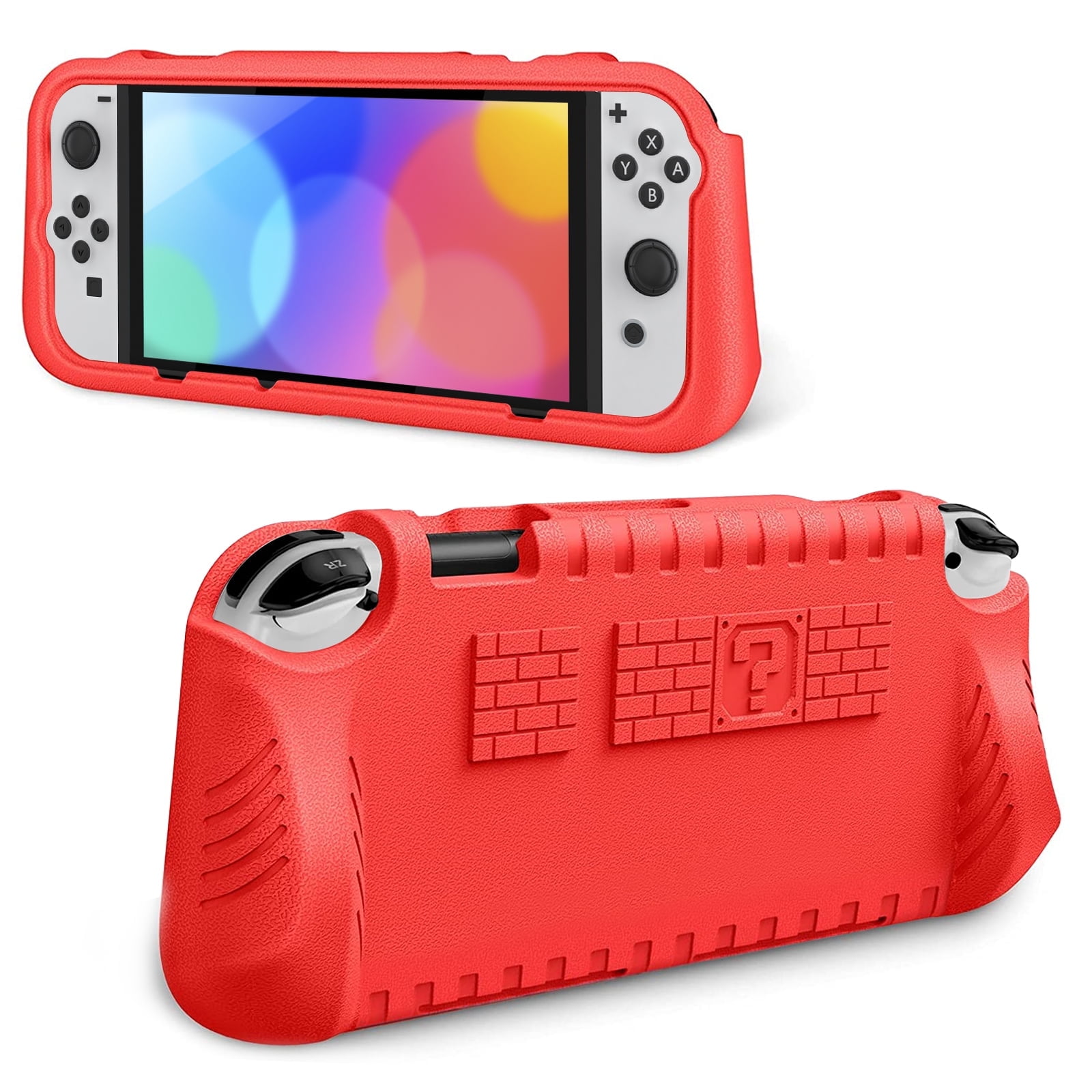 Dockable Case for Nintendo Switch OLED Model 2021 with 2 Game Card ...