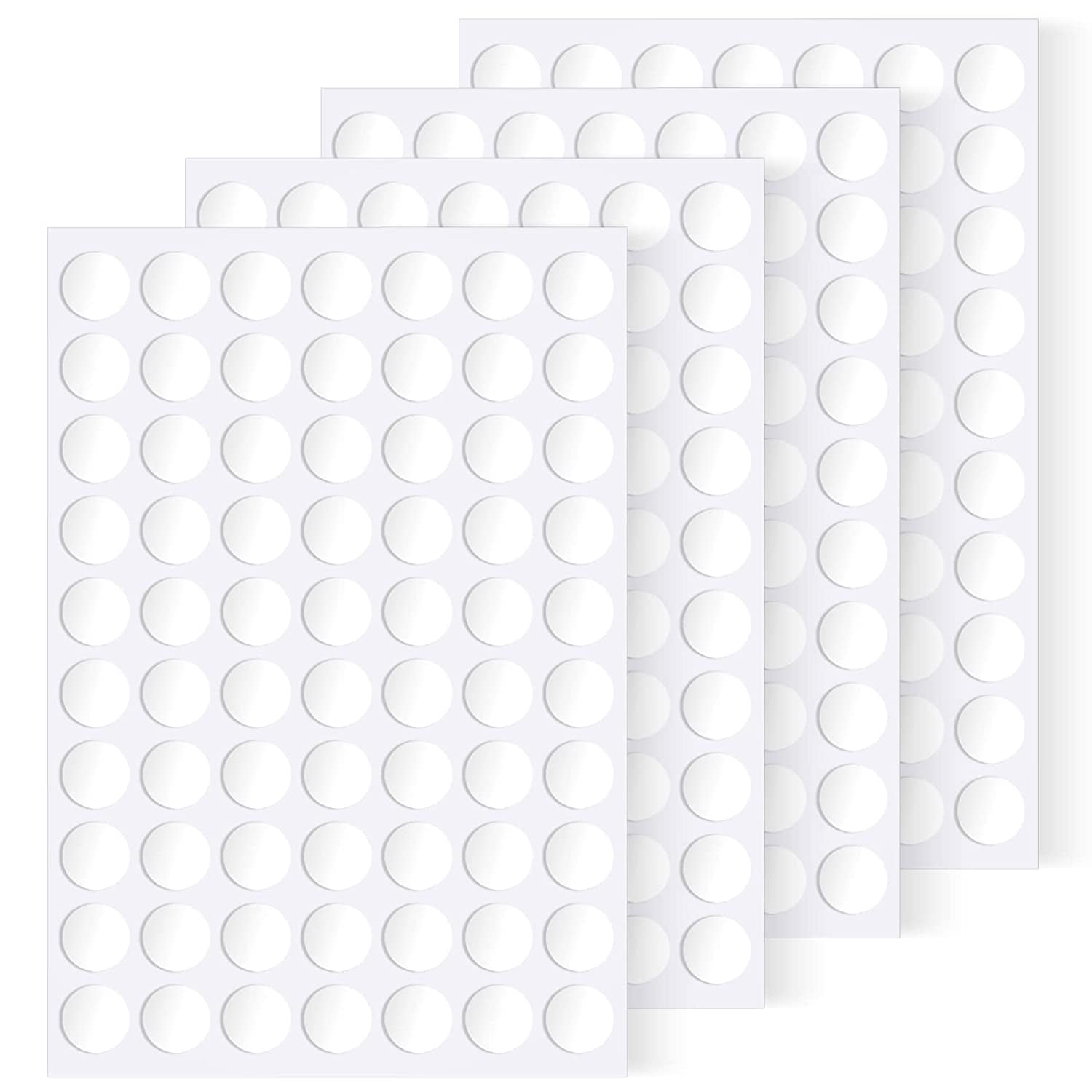 Walmart 280 Pcs 10mm Adhesive Dots, Double Sided Removable Sticky Tack ...