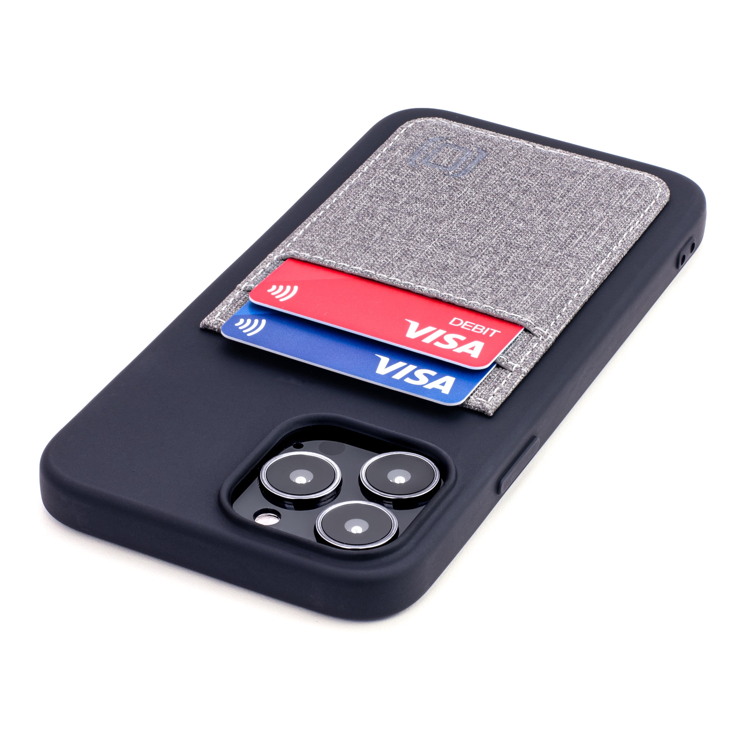 Dockem iPhone 13 Pro Max Wallet Card Case; Built-in Metal Plate for ...