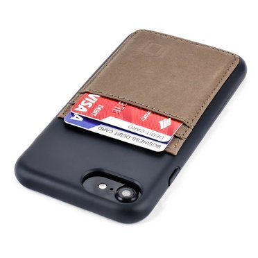 Dockem Wallet Card Case for iPhone SE 2022, SE 2020 / 8 / 7: Built-in ...