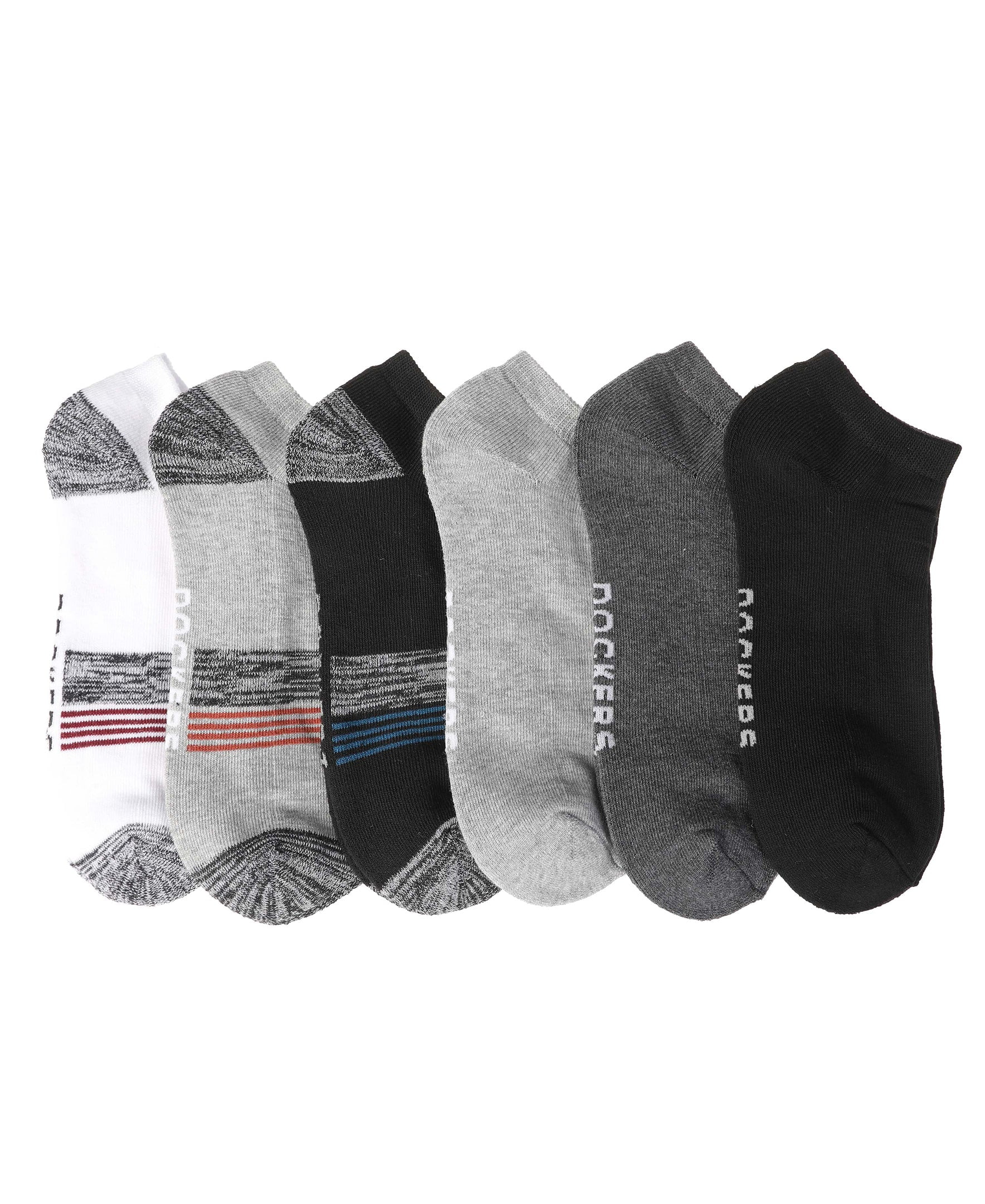 Dockers Low-Cut Athletic Ankle Socks, 6-Pack (Men's) - Walmart.com