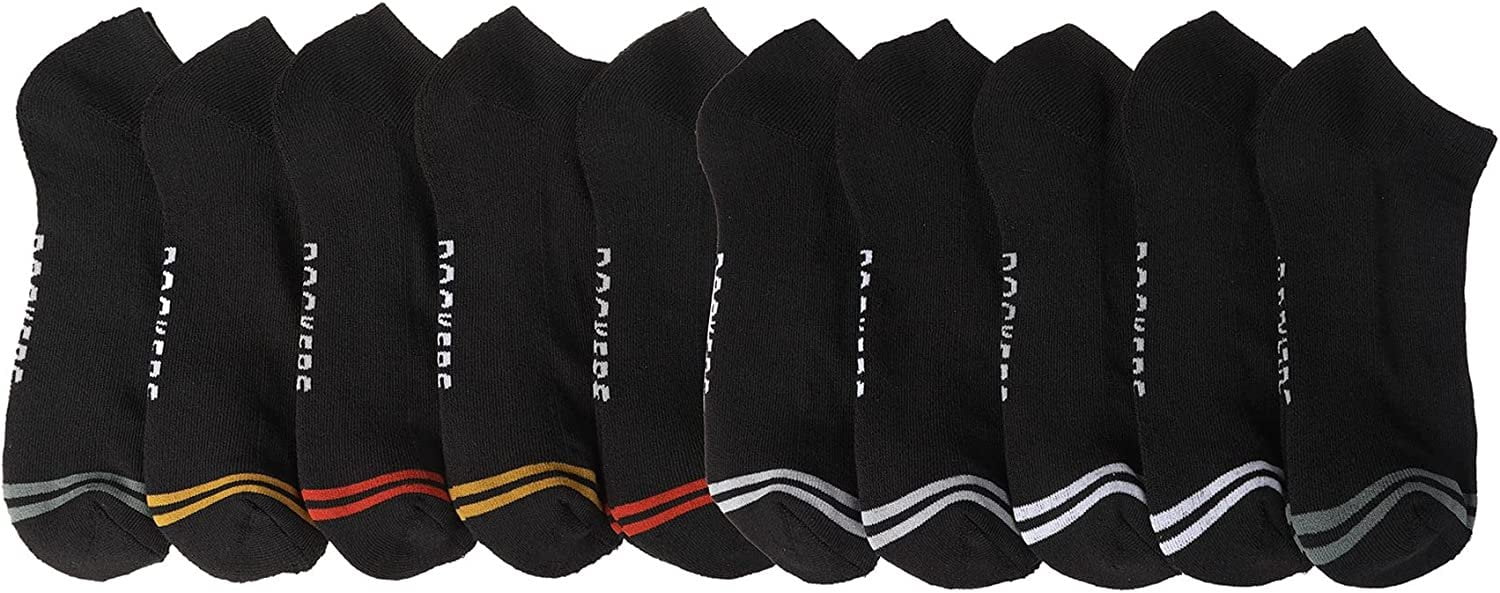 Dockers Low-Cut Athletic Cushioned Ankle Socks, 10-Pack (Men's ...