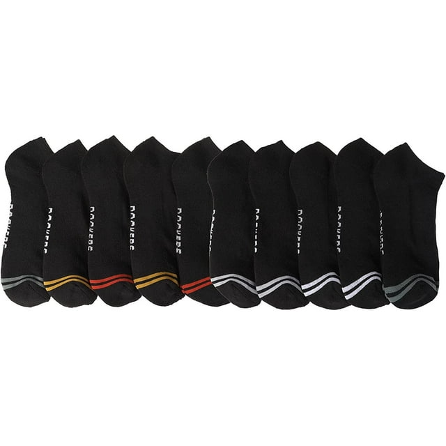 Dockers Low-Cut Athletic Cushioned Ankle Socks, 10-Pack (Men's ...