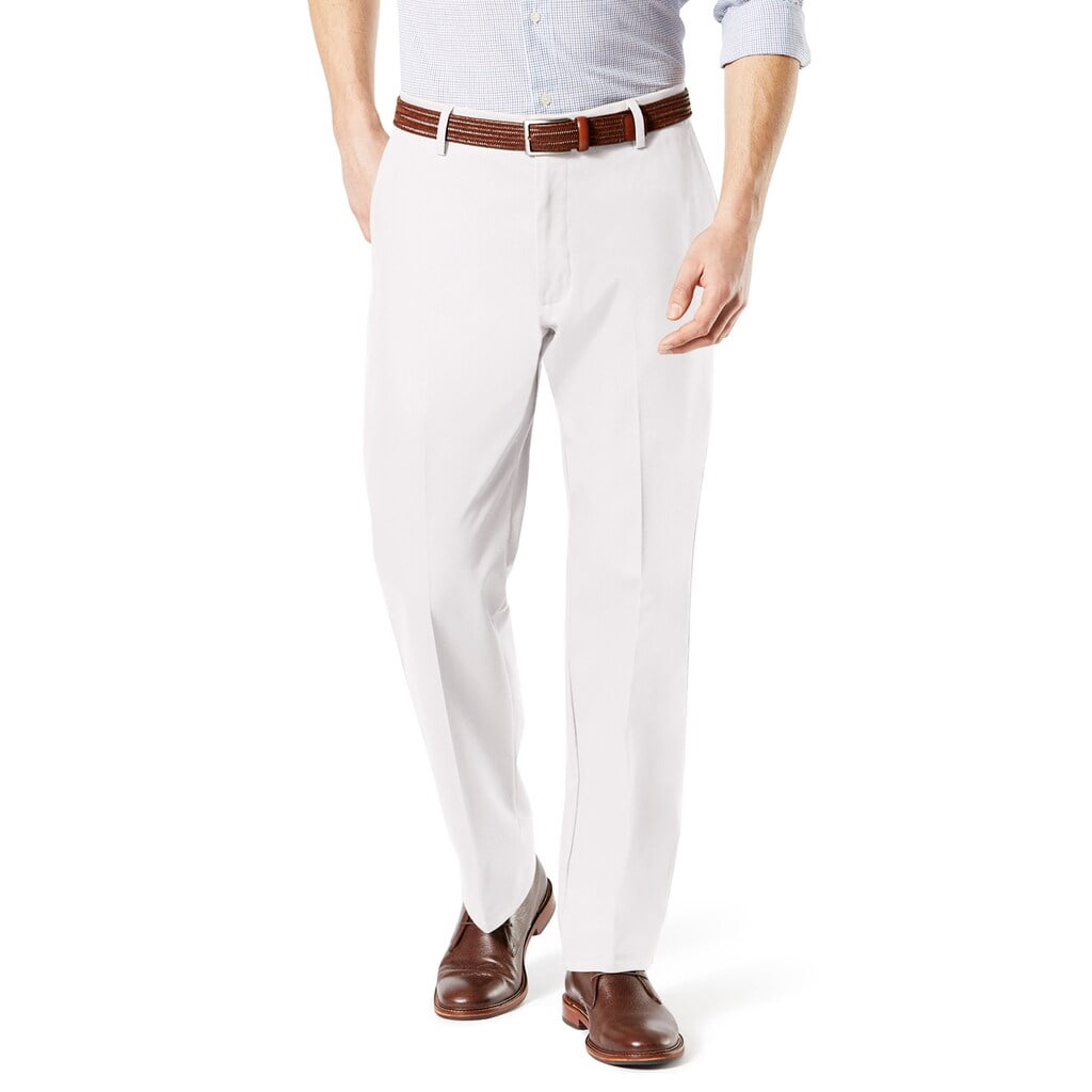 Dockers Men's Classic Fit Signature Khaki Lux Cotton Stretch Pants ...