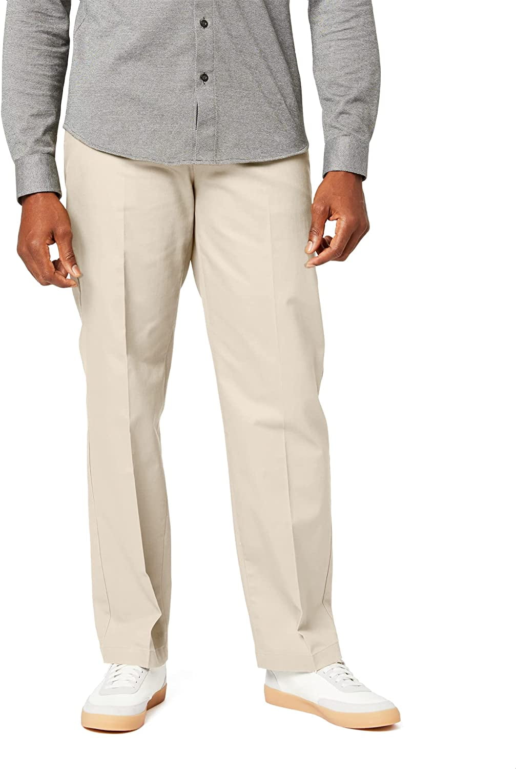 Dockers Men's Classic Fit Signature Khaki Lux Cotton Stretch Pants ...