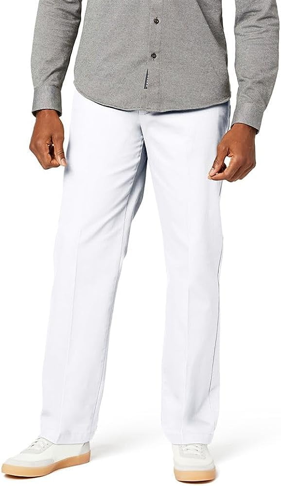 Dockers Men's Classic Fit Signature Khaki Lux Cotton Stretch Pants ...