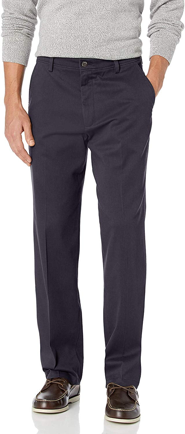 Dockers Men's Classic Flat Front Easy Khaki Pant with Stretch - Walmart.com