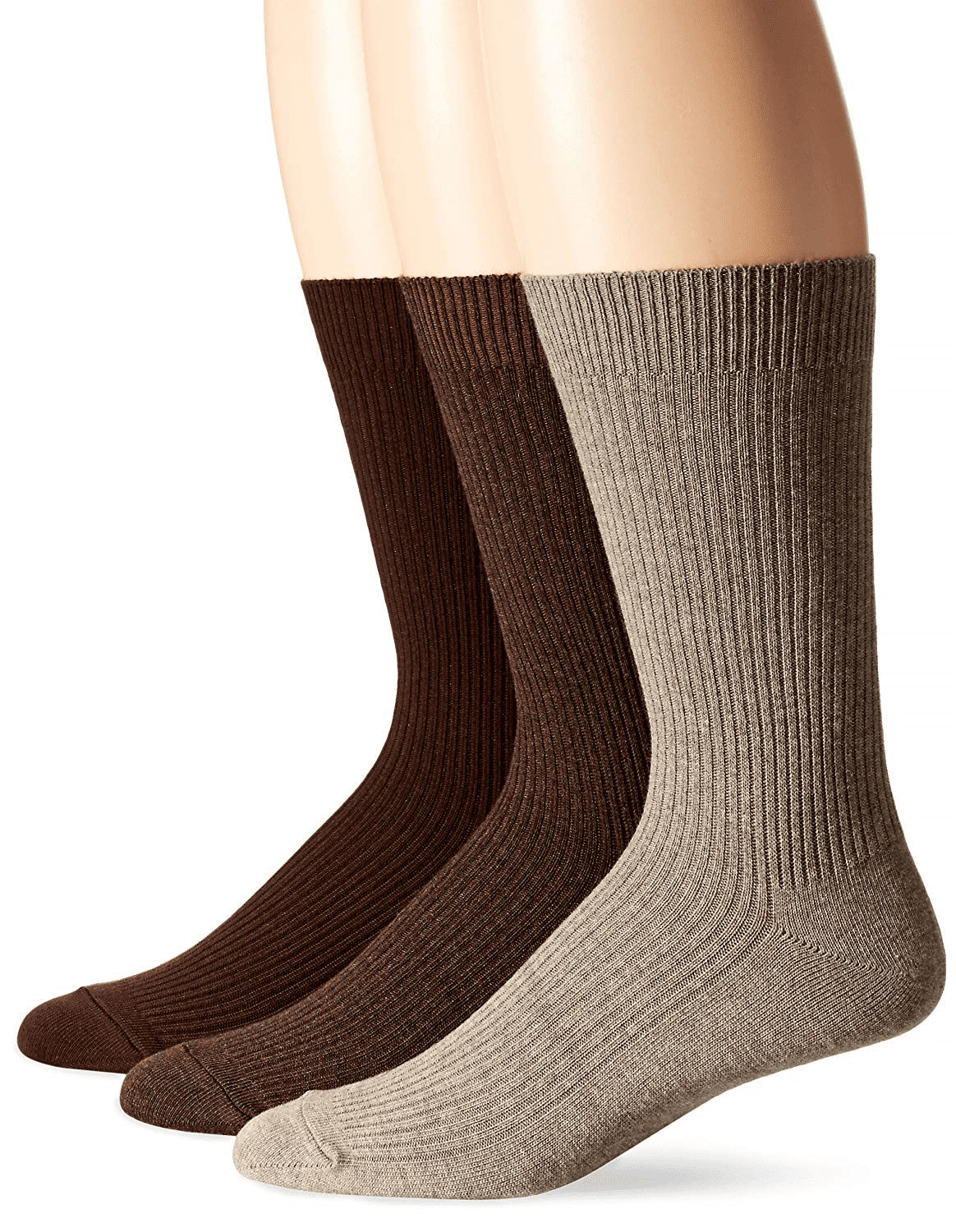 Dockers Men's Light Weight Crew Socks, Blue Asst, 3 Pair - Walmart.com