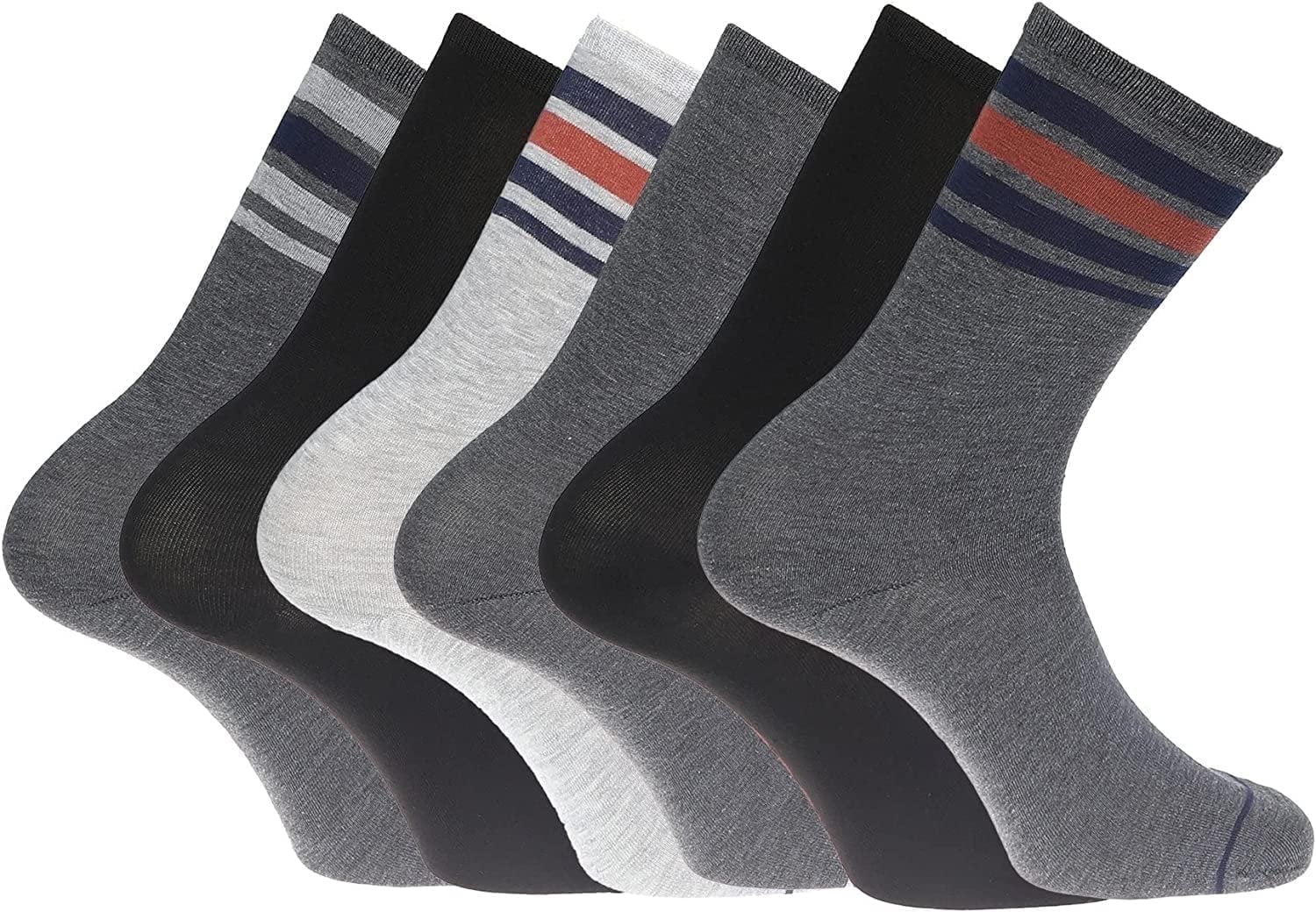 Dockers Men's Performance Socks - 3-Pairs and 6-Pairs Athletic and ...