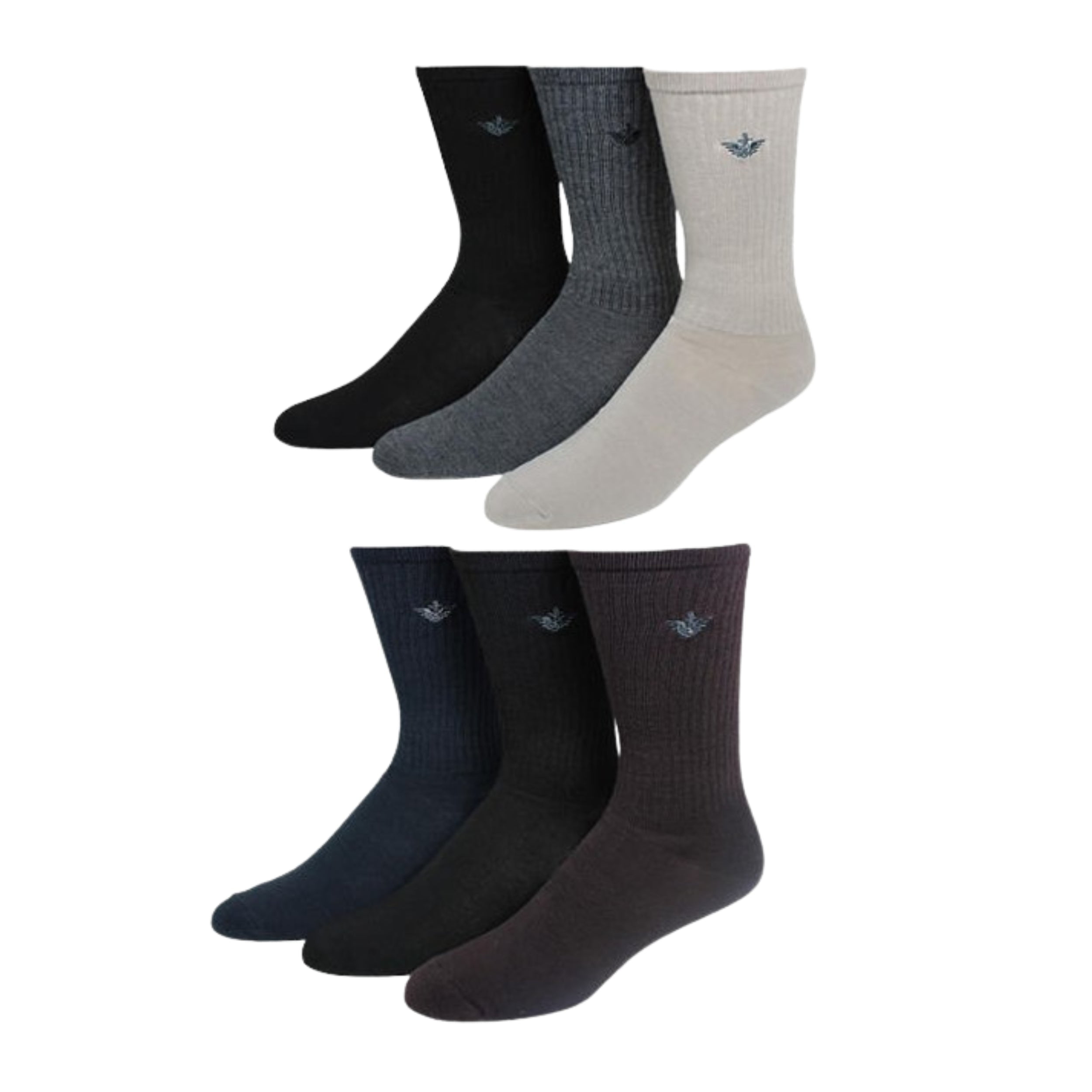 Dockers Men's Performance Socks - 3-Pairs and 6-Pairs Athletic and ...