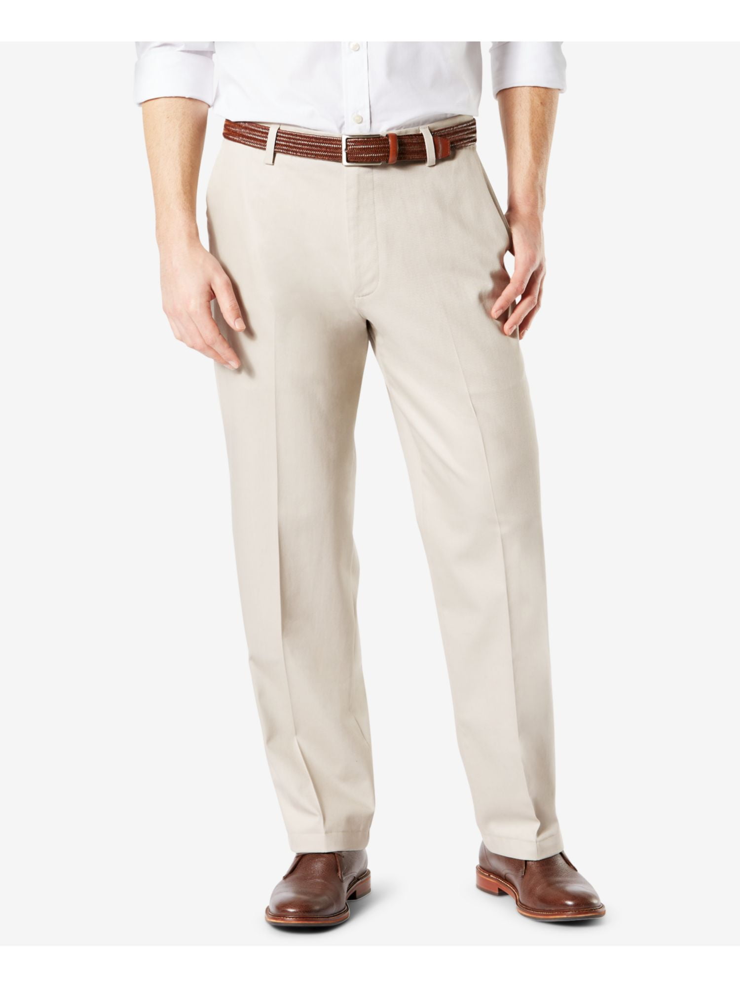 Dockers Men's Relaxed Fit Signature Khaki Lux Cotton Stretch Pants ...
