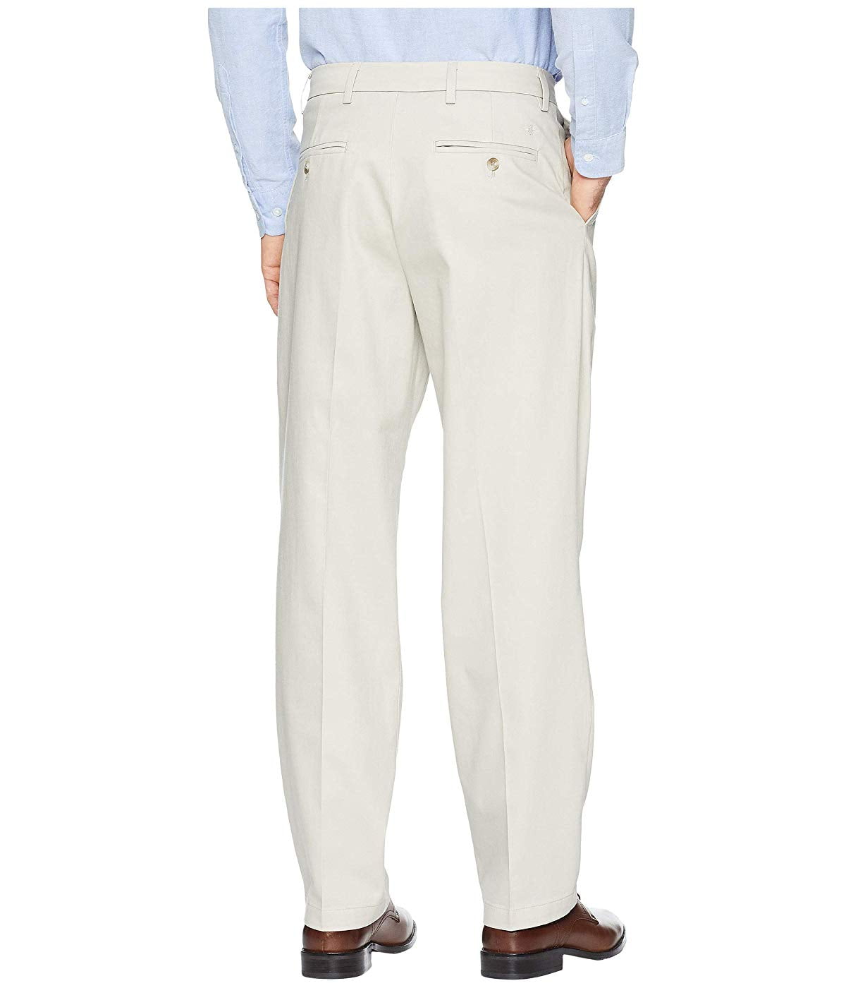 Dockers Men's Relaxed Fit Signature Khaki Lux Cotton Stretch Pants ...