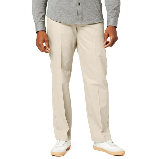 Free Shipping! Dockers Men's Signature Classic Fit Creased Khaki ...