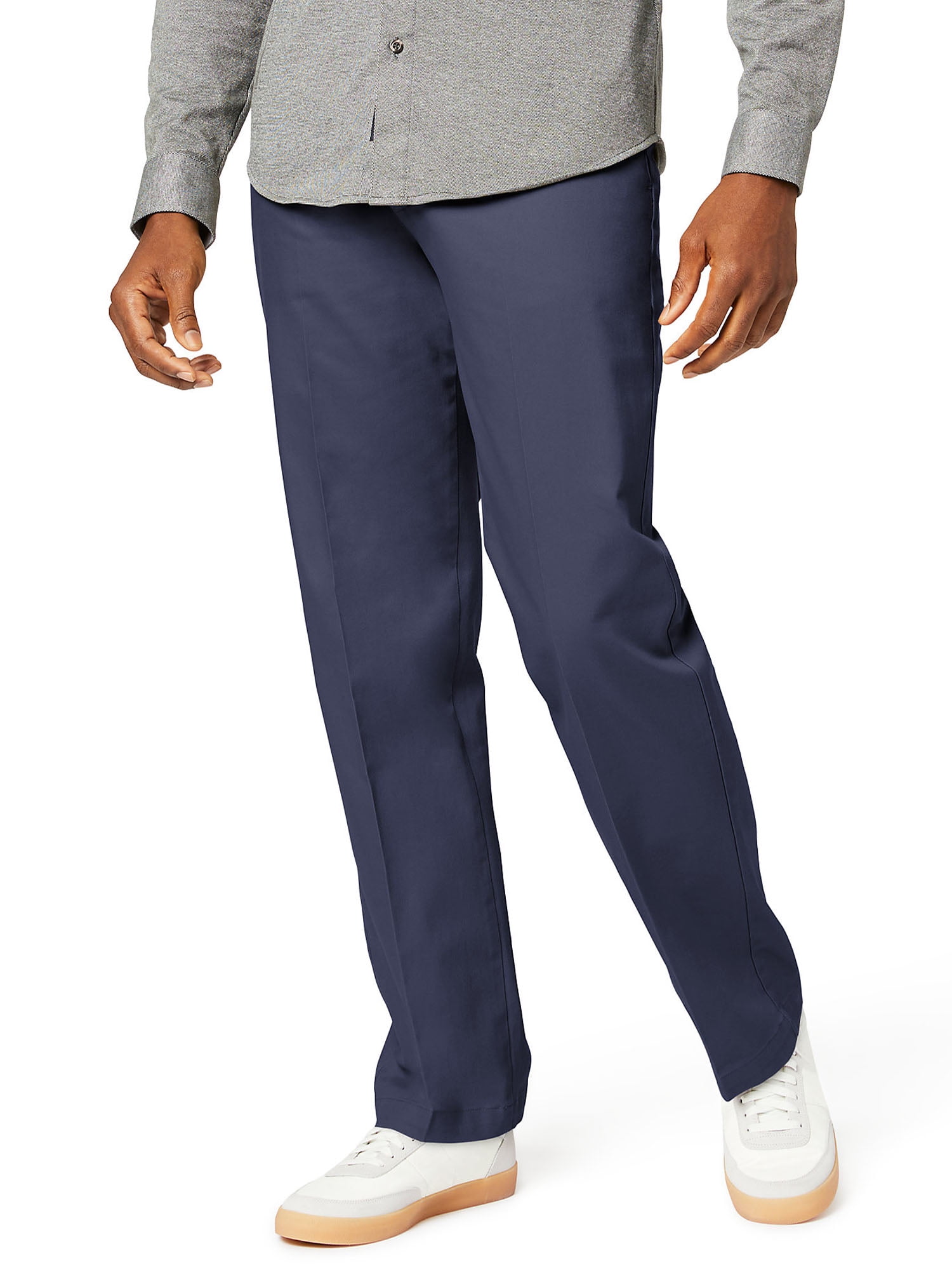 Dockers Men's Signature Classic Fit Creased Khaki - Walmart.com